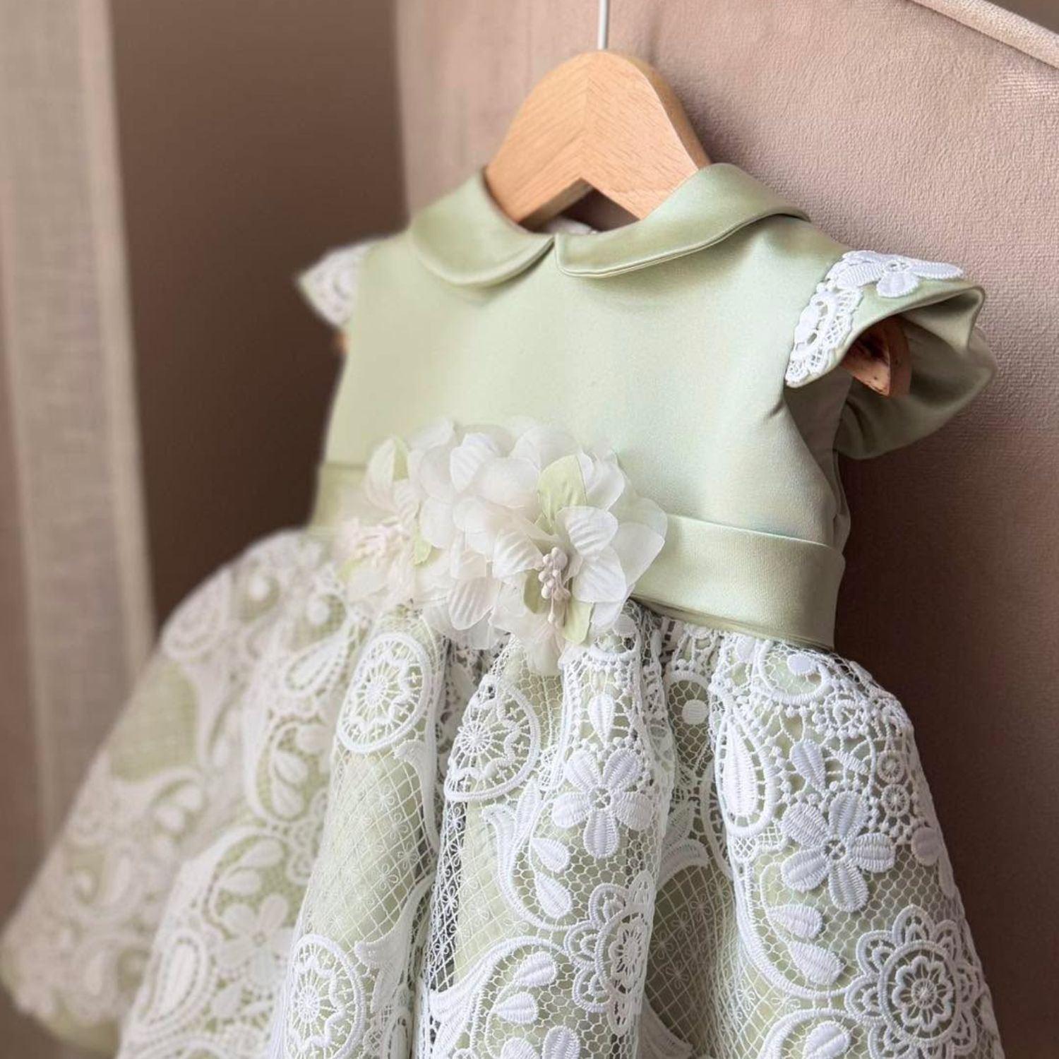 Abiti Battesimali Bimba Eleganti Cerimonia 0-24 Mesi - NANU' BABY